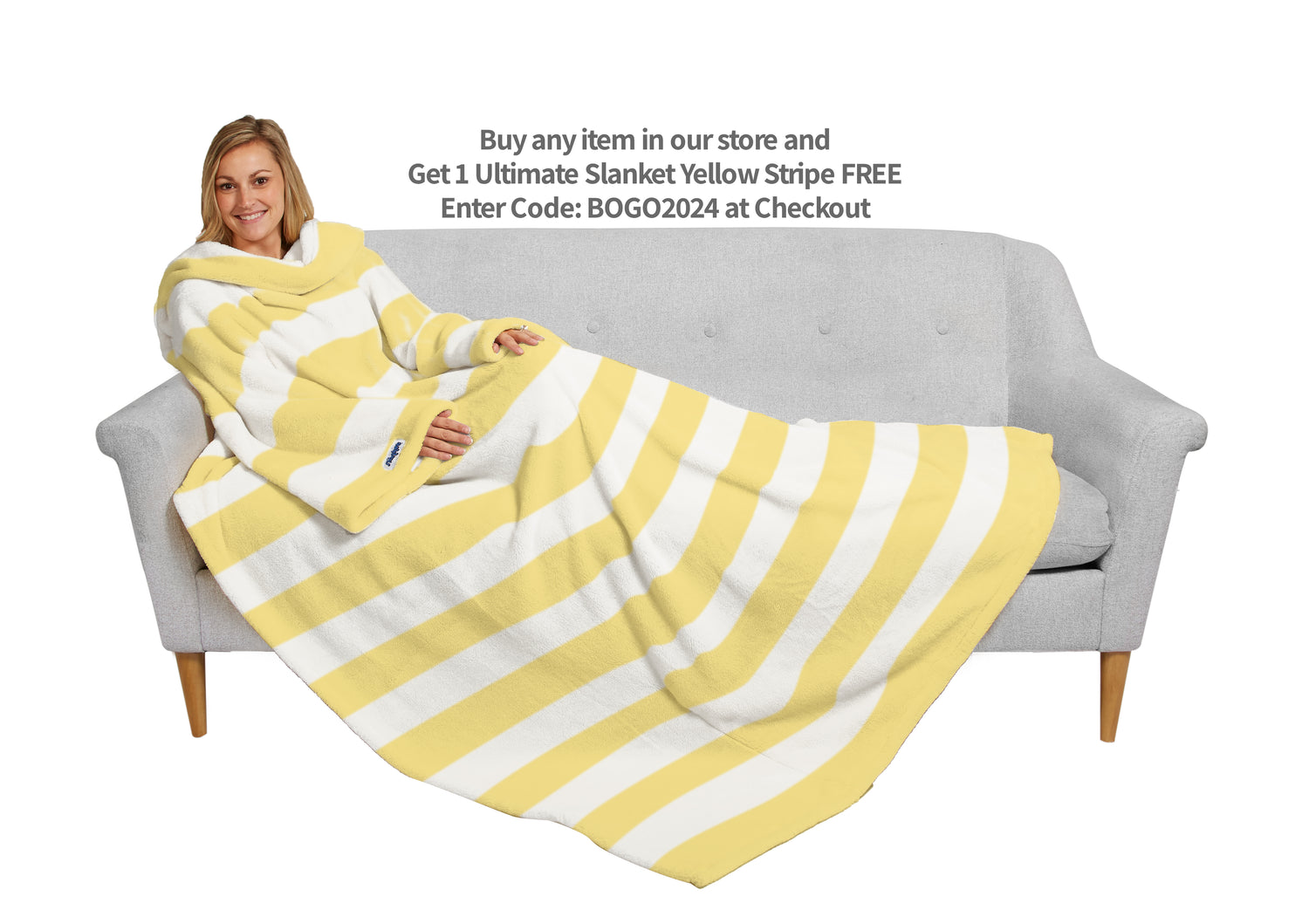 The Slanket - The Original Blanket With Sleeves